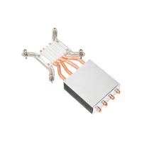 China Custom 4 Heat Pipe Aluminum Fin Heat Sink Module | High Efficiency Cooling for All-in-One PCsGaming Consoles & Mini PCs for sale