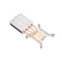 China Custom 4 Heat Pipe Aluminum Fin Heat Sink Module | High Efficiency Cooling for All-in-One PCsGaming Consoles & Mini PCs for sale