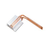 China 2 Heat Pipe CPU Cooler Aluminum Heatsink with Copper Heat Pipes for Mini PC Industrial Computer for sale