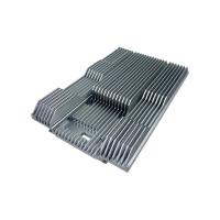 China CNC Lathe Machining Aluminum Alloy Industrial Extrusion Heatsink Precision Electroless Nickel Plating Customizable for sale