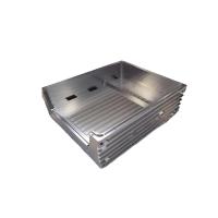 China CNC Lathe Machining Aluminum Alloy Industrial Extrusion Heatsink Precision Electroless Nickel Plating Customizable for sale