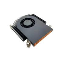 China LtraThin21mmCPUCooler2HeatPipesTurbo Blower Fan for All in One PC HTPCIndustrialComputer LGA115512001700 Low ProfileCPU Heatsink for sale