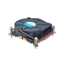 China LtraThin21mmCPUCooler2HeatPipesTurbo Blower Fan for All in One PC HTPCIndustrialComputer LGA115512001700 Low ProfileCPU Heatsink for sale
