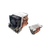 China OEM 2U Server CPU Cooler 6 Copper Heat Pipes Aluminum Fins PWM Fan Active Cooling Heatsink for Server Workstation for sale