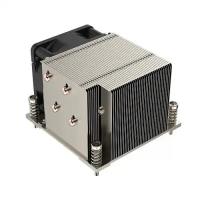 China OEM 2U Server CPU Cooler 6 Copper Heat Pipes Aluminum Fins PWM Fan Active Cooling Heatsink for Server Workstation for sale