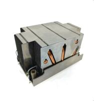 China High TDP 205W 2U CPU Cooler Heatsink, 4 Copper Heat Pipes + Aluminum Stacked Fin for Intel Xeon LGA4189 Server Cooling for sale