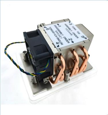 China 380W High TDP 2U Server CPU Cooler with 4 Copper Heat Pipes, Active Heatsink with PWM Fan for Intel LGA4189 / LGA4677 & AMD SP5 for sale