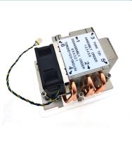 China 380W High TDP 2U Server CPU Cooler with 4 Copper Heat Pipes, Active Heatsink with PWM Fan for Intel LGA4189 / LGA4677 & AMD SP5 for sale