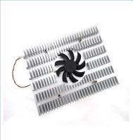 China Low Noise 4Pin PWM Fan with Large Aluminum Heatsink for VGA Card / Motherboard Cooling for sale