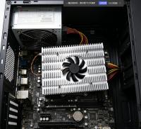 China Low Noise 4Pin PWM Fan with Large Aluminum Heatsink for VGA Card / Motherboard Cooling for sale