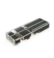 China Custom 3-Fan GPU Cooler, Aluminum Heatsink with Red Fans, Replacement Graphics Card Cooling System for Desktop for sale