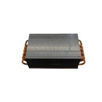 China Custom 4 Heat Pipe Skived Fin Heatsink, Copper Aluminum CPU GPU Cooler for Medical, LED, Projector, Industrial for sale