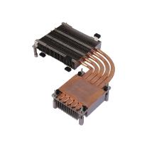 China Xunzhan GPU CPU Backplate Copper Heatsink Round Pipe Cooling for Laptop PC RAM Thermal 2.5W Thin Fanless Passive Design for sale