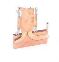 China Full Copper Heat Pipe Heatsink, Mini PC All Copper Fin Radiator, Industrial Integrated Machine Cooling Module Customization for sale