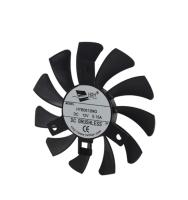China 8010 Frameless GPU Cooling Fan Ultra-thin 10 Blades Silent DC12V Replacement Fan for All-in-one CPU Cooler for sale