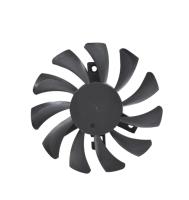 China 8010 Frameless GPU Cooling Fan Ultra-thin 10 Blades Silent DC12V Replacement Fan for All-in-one CPU Cooler for sale