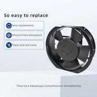 China 172x150x51mm AC Axial Cooling Fan 17251 Industrial Exhaust Fan for Cabinet Ventilation for sale