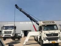 China 50 Ton Rotator Wrecker 8x4 5 Stage Boom H Shape Outriggers Heavy Duty Tow Truck for sale