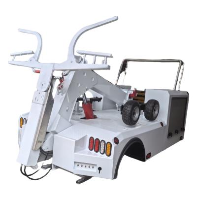 China 6 Ton Light Duty Tow Truck Wrecker Body with 13500 lb Winch Underlift Integrated System for sale