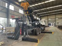 China 110000 Lbs Heavy Duty Rotator Wrecker Body 50 Tons Continuous Rotation Recovery Boom for sale