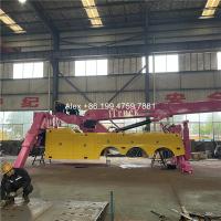 China 75 Ton Heavy Duty Rotator Wrecker 3 Stage Boom 360 Operation Underlift for sale