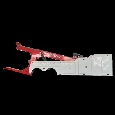 China 20 Ton Heavy Duty Wrecker Recovery Truck Body with 2x10 Ton Winches and Underlift for sale