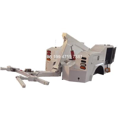 China 6 Ton Tow Rating Pickup Underlift Wrecker Body Light Duty Towing Attachment 6700 lb Boom for sale