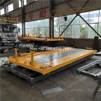 China Steel 4 Ton Roll Back Flatbed Wrecker Platform Length 5.6m High Strength for sale