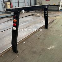China 4 to 20 Ton USA Style Towing Truck Flatbed with Grid Carrier Deck Steel Aluminum for sale