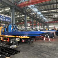 China 5 Ton Roll Off System Lay Flat Slide Tilt Tray Wrecker Flatbed Hydraulic Tow Truck for sale