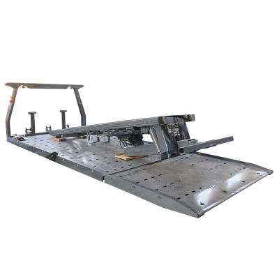 China 11000 lb 23ft Rollback Truck Bed Wrecker Deck Slide Bed Tilt Tray Tow Body 5 Ton Capacity for sale