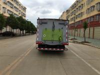 China 5 cbm Water Tank 5 cbm Dust Tank 120hp Eu 5 Engine High Pressure Road Sweeper Street Clean for sale