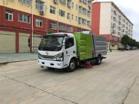 China 5 cbm Water Tank 5 cbm Dust Tank 120hp Eu 5 Engine High Pressure Road Sweeper Street Clean for sale