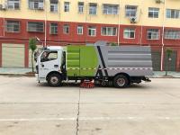 China 5 cbm Water Tank 5 cbm Dust Tank 120hp Eu 5 Engine High Pressure Road Sweeper Street Clean for sale
