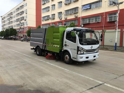 China 5 cbm Water Tank 5 cbm Dust Tank 120hp Eu 5 Engine High Pressure Road Sweeper Street Clean for sale