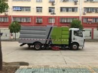 China 5 cbm Water Tank 5 cbm Dust Tank 120hp Eu 5 Engine High Pressure Road Sweeper Street Clean for sale