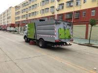 China 5 cbm Water Tank 5 cbm Dust Tank 120hp Eu 5 Engine High Pressure Road Sweeper Street Clean for sale