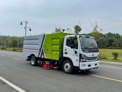 China 5 cbm 5 cbm High Pressure Road Sweeper Truck Street Sweeping Machine with 12 MPa Water Pump for sale