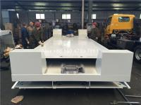 China 6 Ton Crane Platform Wrecker Flatbed Body Tilt Flatbed Truck Bed Custom 6500mm for sale