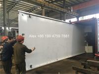 China 6 Ton Crane Platform Wrecker Flatbed Body Tilt Flatbed Truck Bed Custom 6500mm for sale