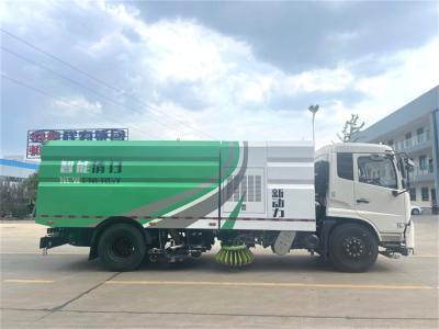 China 16 cbm Dongfeng Sweeper Truck 9 m³ Water Tank 7 m³ Dust Tank High Pressure Washing for sale