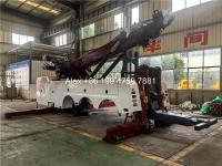 China 40 Tons Boom Capacity Heavy Duty Wrecker Body Rotator Remote Control for sale