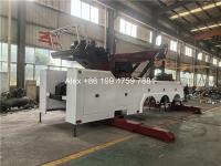 China 40 Tons Boom Capacity Heavy Duty Wrecker Body Rotator Remote Control for sale