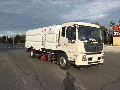 China Dongfeng 9 cbm Water Tank 7 cbm Dust Tank Sweeper Truck 4700mm Wheelbase 190hp for sale