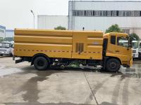 China Customizable 9 cbm Water Tank 7 cbm Dust Tank Sweeper Truck High Pressure Road Cleaner for sale