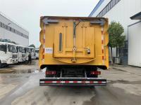 China Customizable 9 cbm Water Tank 7 cbm Dust Tank Sweeper Truck High Pressure Road Cleaner for sale