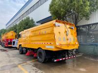 China Customizable 9 cbm Water Tank 7 cbm Dust Tank Sweeper Truck High Pressure Road Cleaner for sale