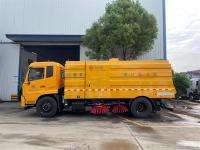 China Customizable 9 cbm Water Tank 7 cbm Dust Tank Sweeper Truck High Pressure Road Cleaner for sale