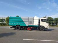 China High Pressure Road Sweeper Truck 9m³ Water Tank 7m³ Dust Bin for Urban Sanitation for sale