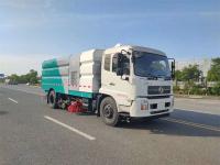 China High Pressure Road Sweeper Truck 9m³ Water Tank 7m³ Dust Bin for Urban Sanitation for sale